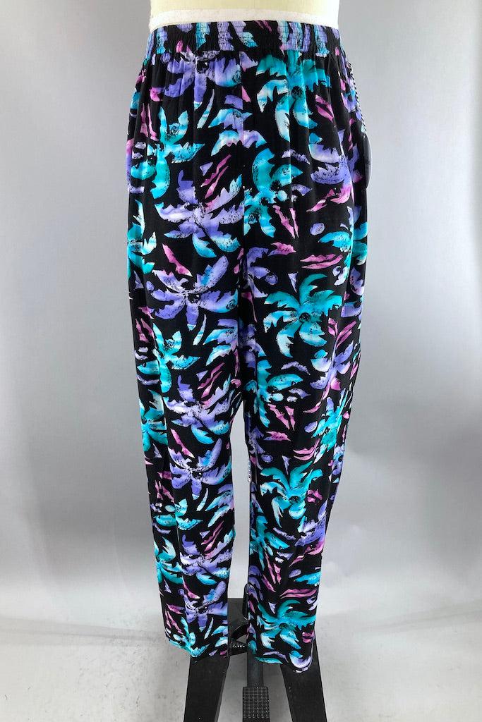 80s pattern pants