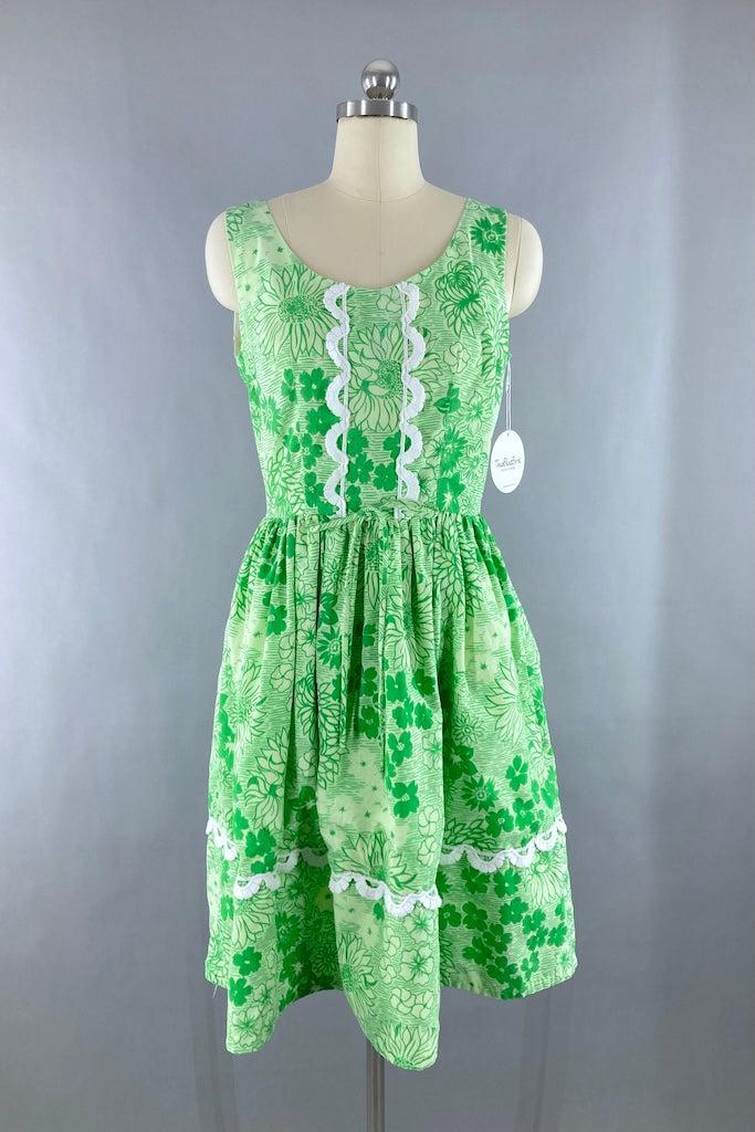 Vintage Preppy 60s Sun Dress – ThisBlueBird