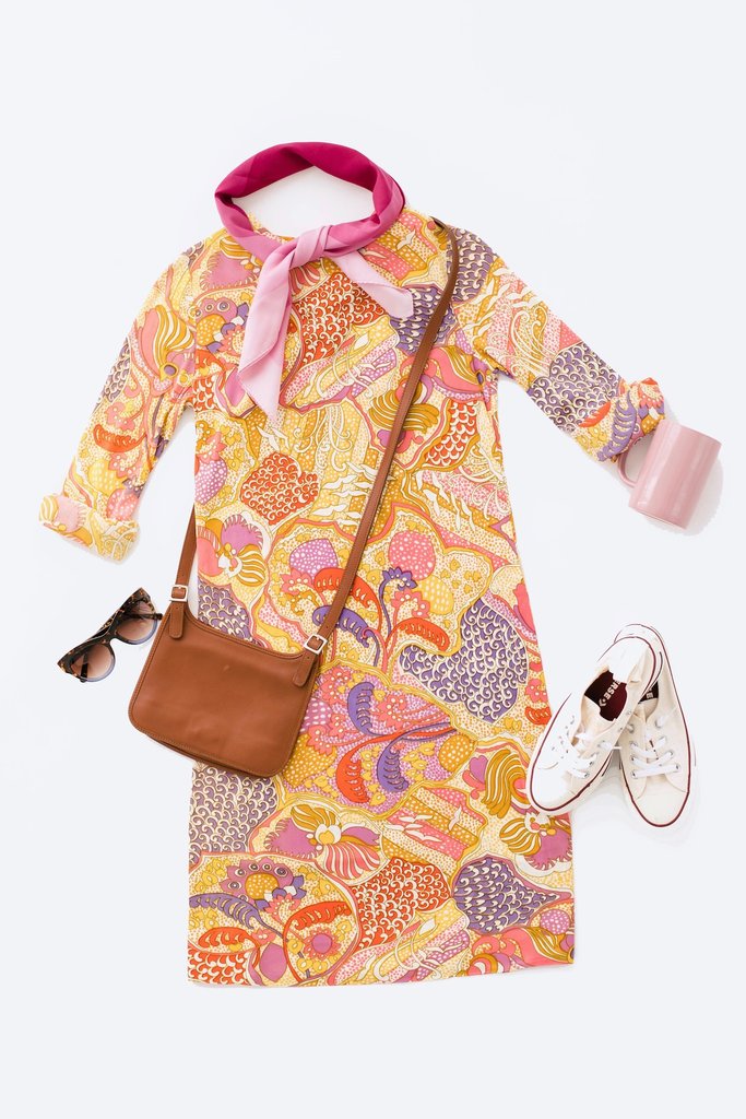 Vintage 60s Mod Print Dress – ThisBlueBird