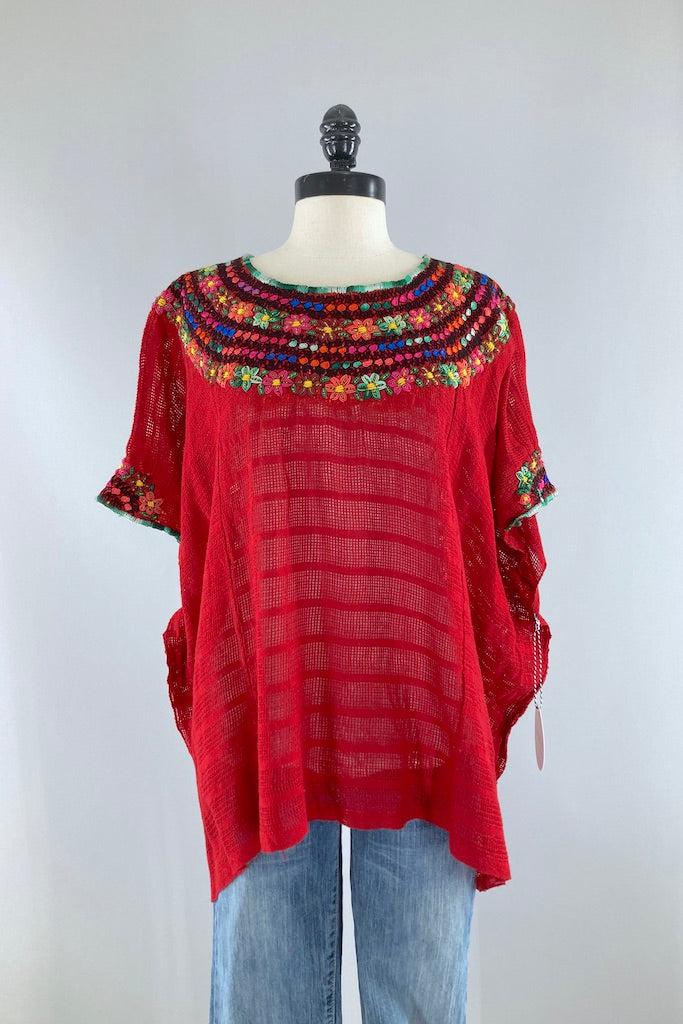 Vintage Embroidered Cotton Tunic – ThisBlueBird