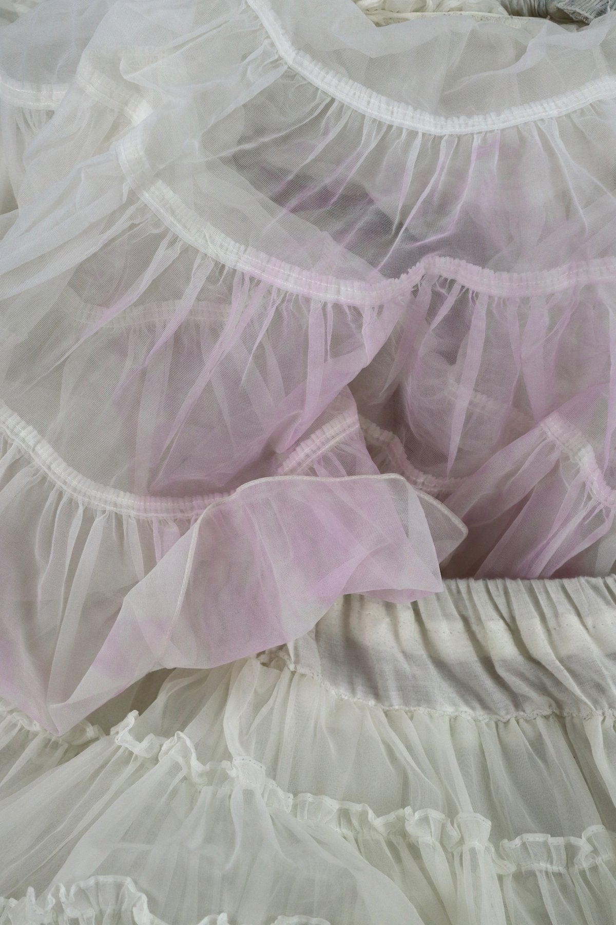 Vintage 1960s White Crinoline Skirt – ThisBlueBird