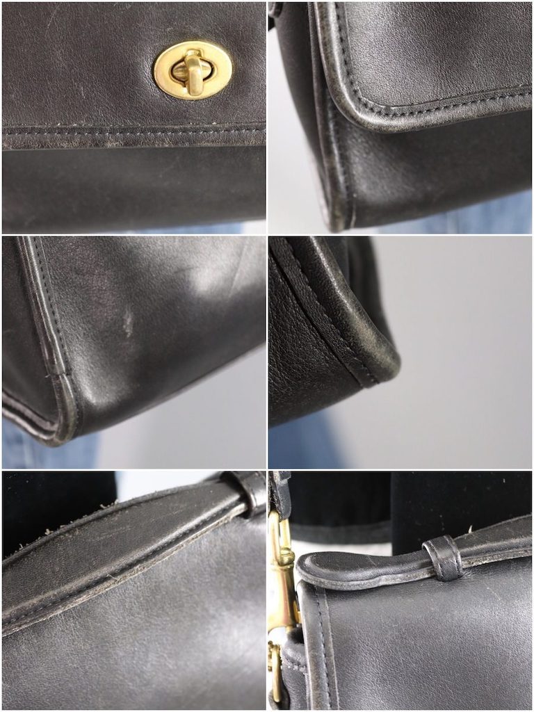 Vintage Black Coach Court Bag E6C-9870 Legacy Leather 1996 – ThisBlueBird